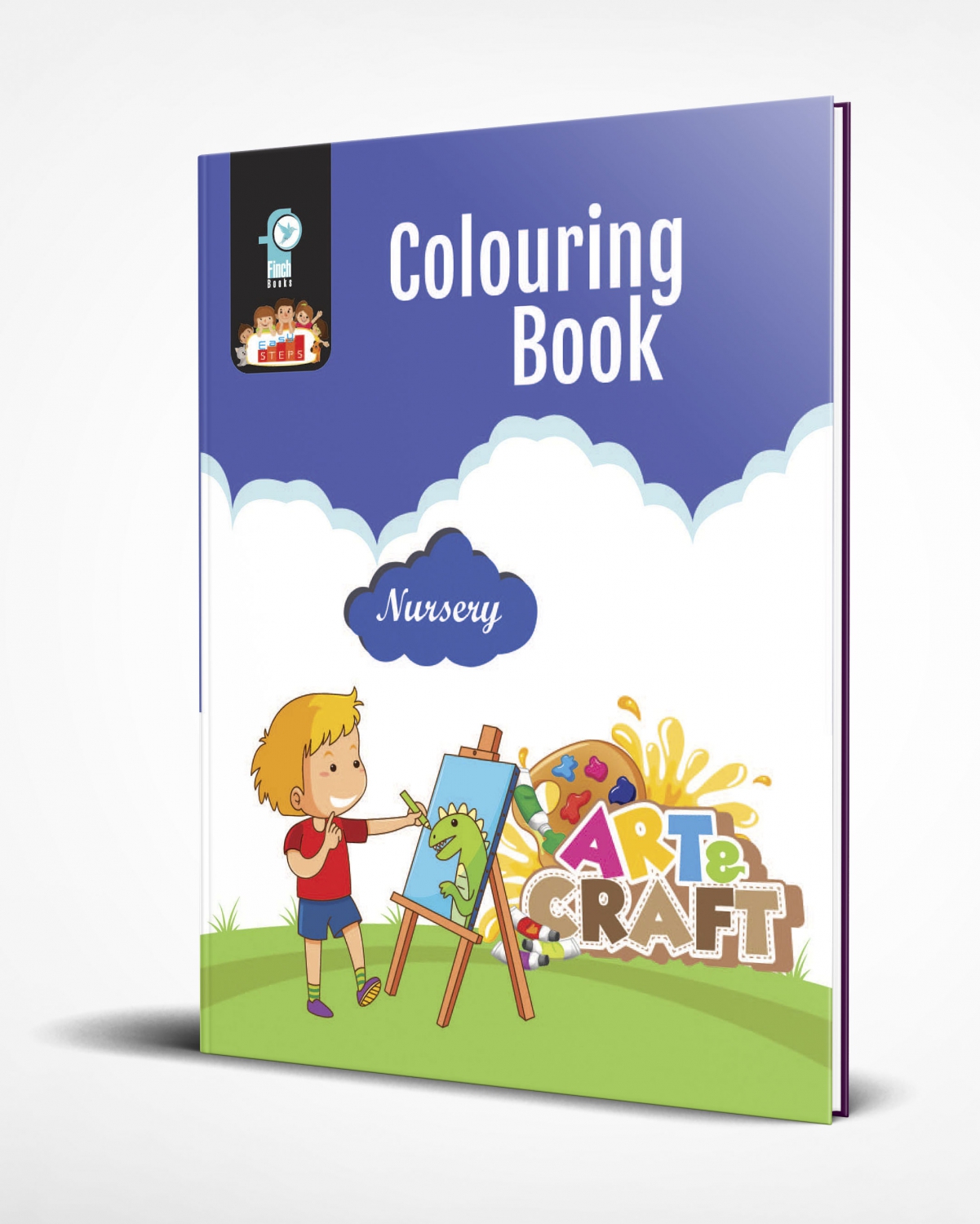 Easy Steps Coloring Book Part – 1 – FINCH PUBLICATIONS